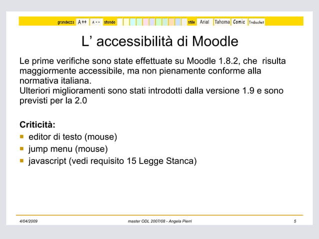 dislessia e e-learning | PPS | Technology & Computing