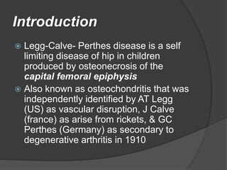 Perthes disease in children | PPT