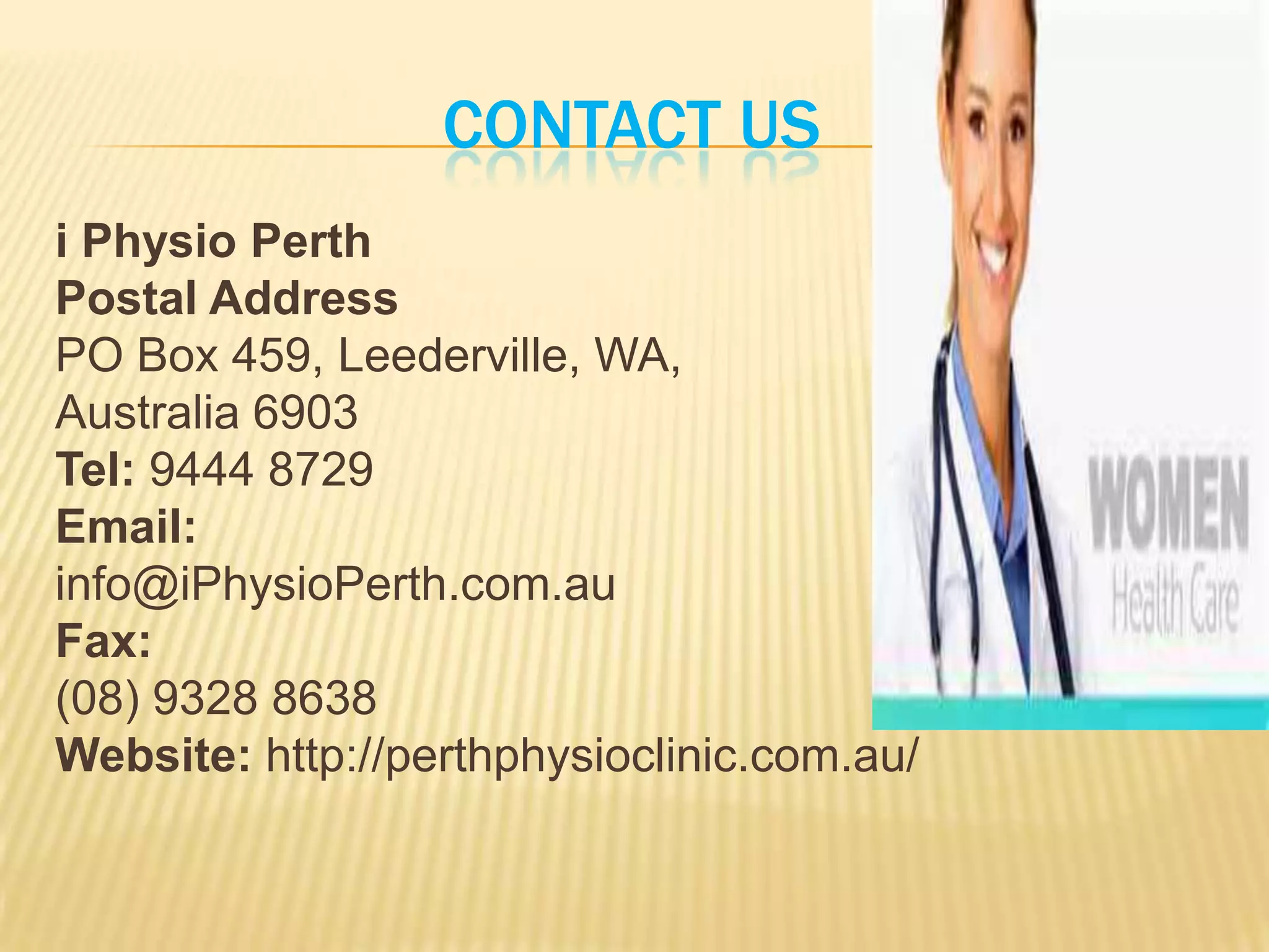 perth physiotherapist | PPTX