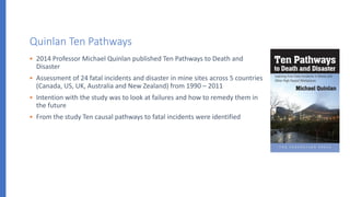 Tanya Jenke- Using the Quinlan Ten Pathways as a Safety benchmarking ...