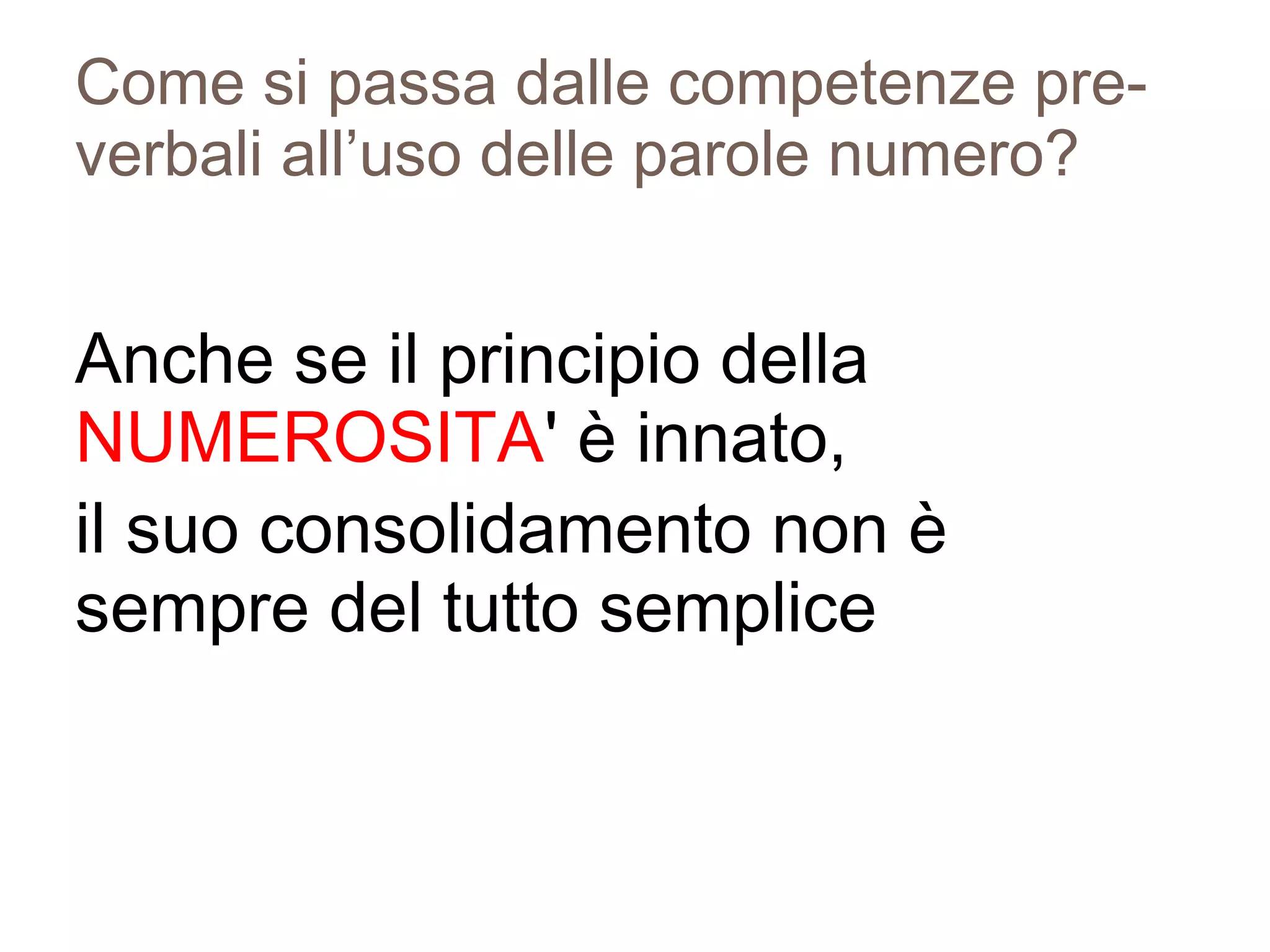 Perticone g intelligenza numerica | PPT