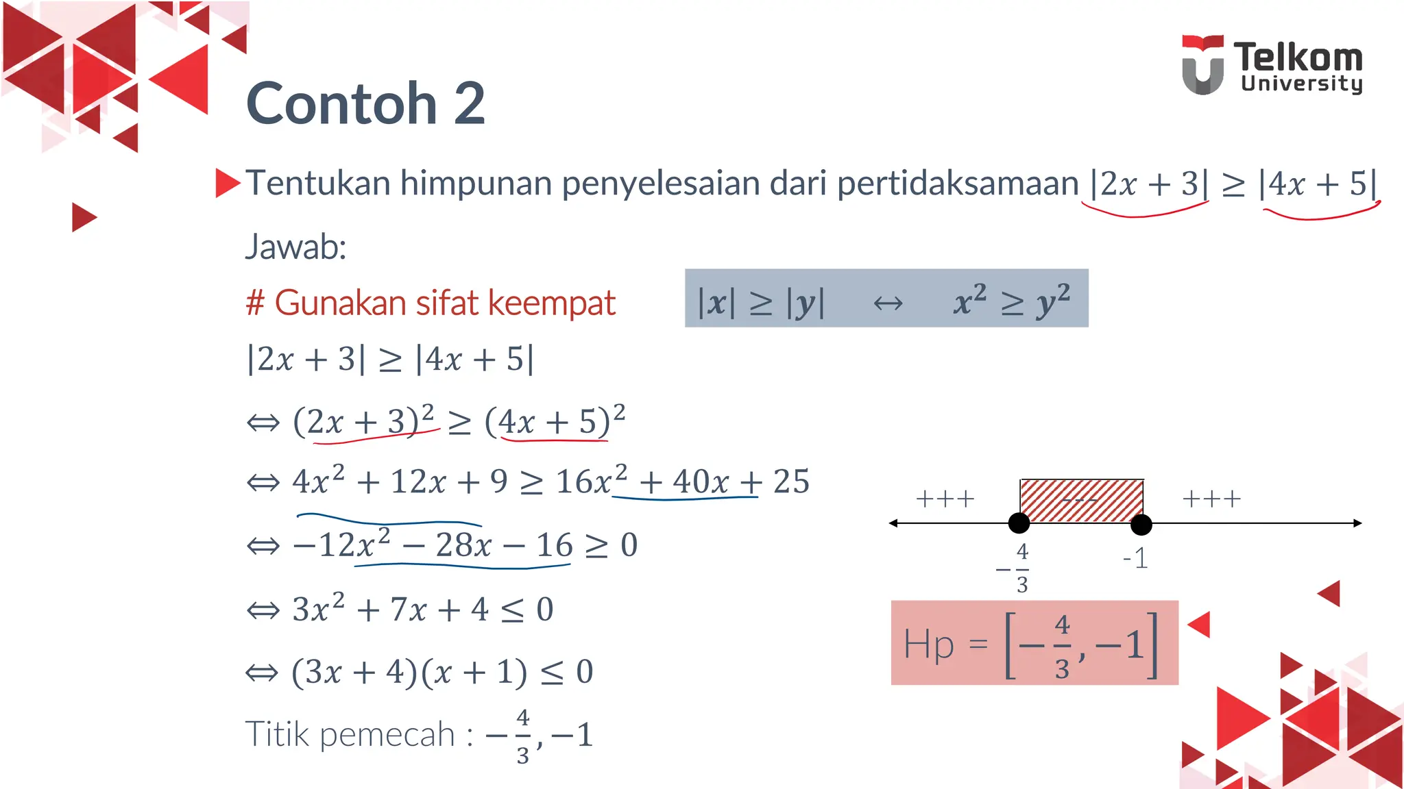 pertidaksamaan-Bab-1 Kalkulus 1-Himpunan Bilangan Real-Tutorial | PDF
