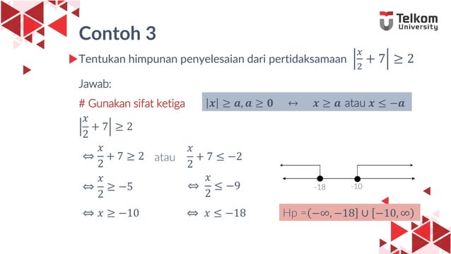 pertidaksamaan-Bab-1 Kalkulus 1-Himpunan Bilangan Real-Tutorial | PDF