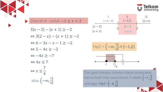 pertidaksamaan-Bab-1 Kalkulus 1-Himpunan Bilangan Real-Tutorial | PDF