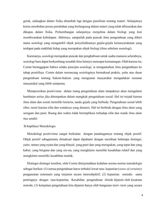 Pertikaian positivisme dan falsifikasi dalam ilmu pengetahuan | PDF