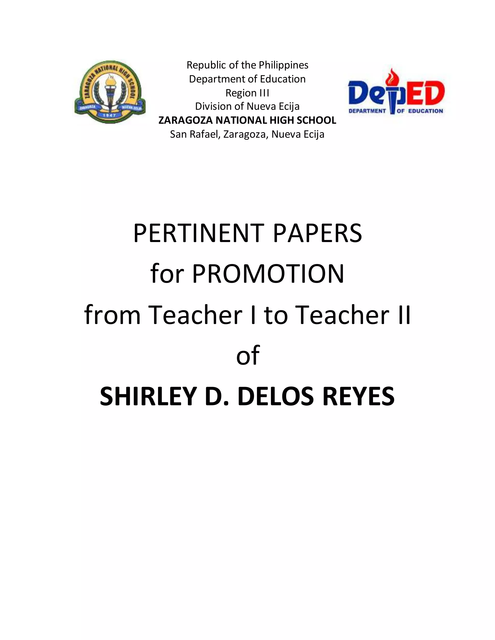 Pertinent papers | DOCX