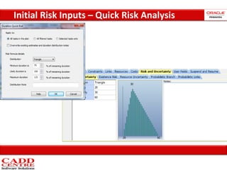 Pert master risk analysis tool | PPS
