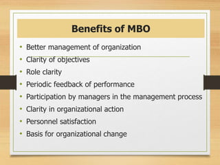 PERT MBO GANTT CHART | PPTX