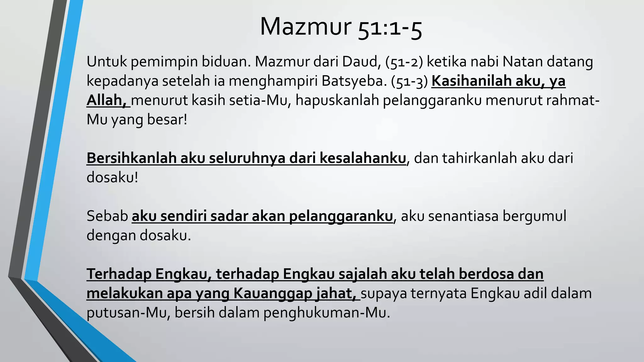 Pertobatan yang sesungguhnya | PPTX