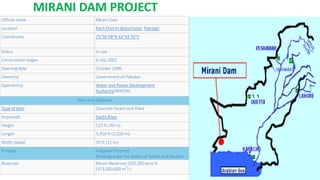 DAMS & HYDROPOWER PROJECTS OF PAKISTAN | PPTX | Water Services | Home ...