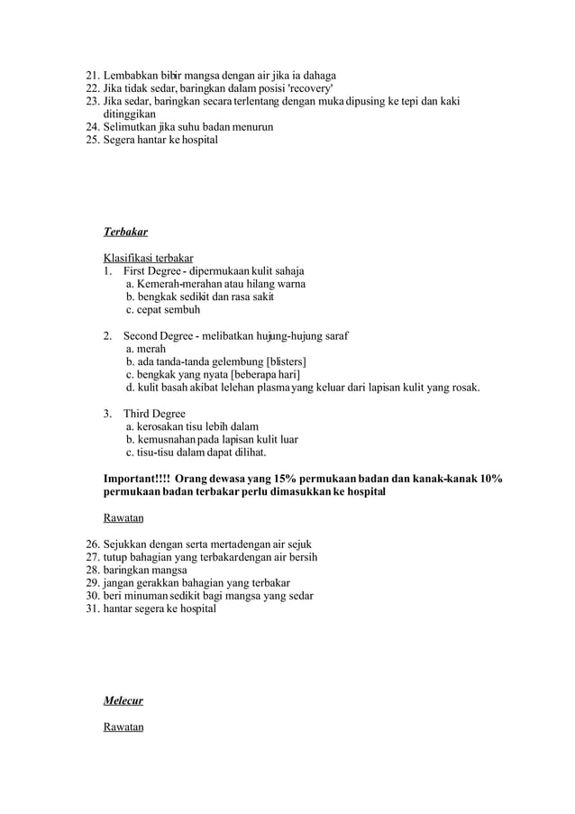 Pertolongan Cemas | DOC