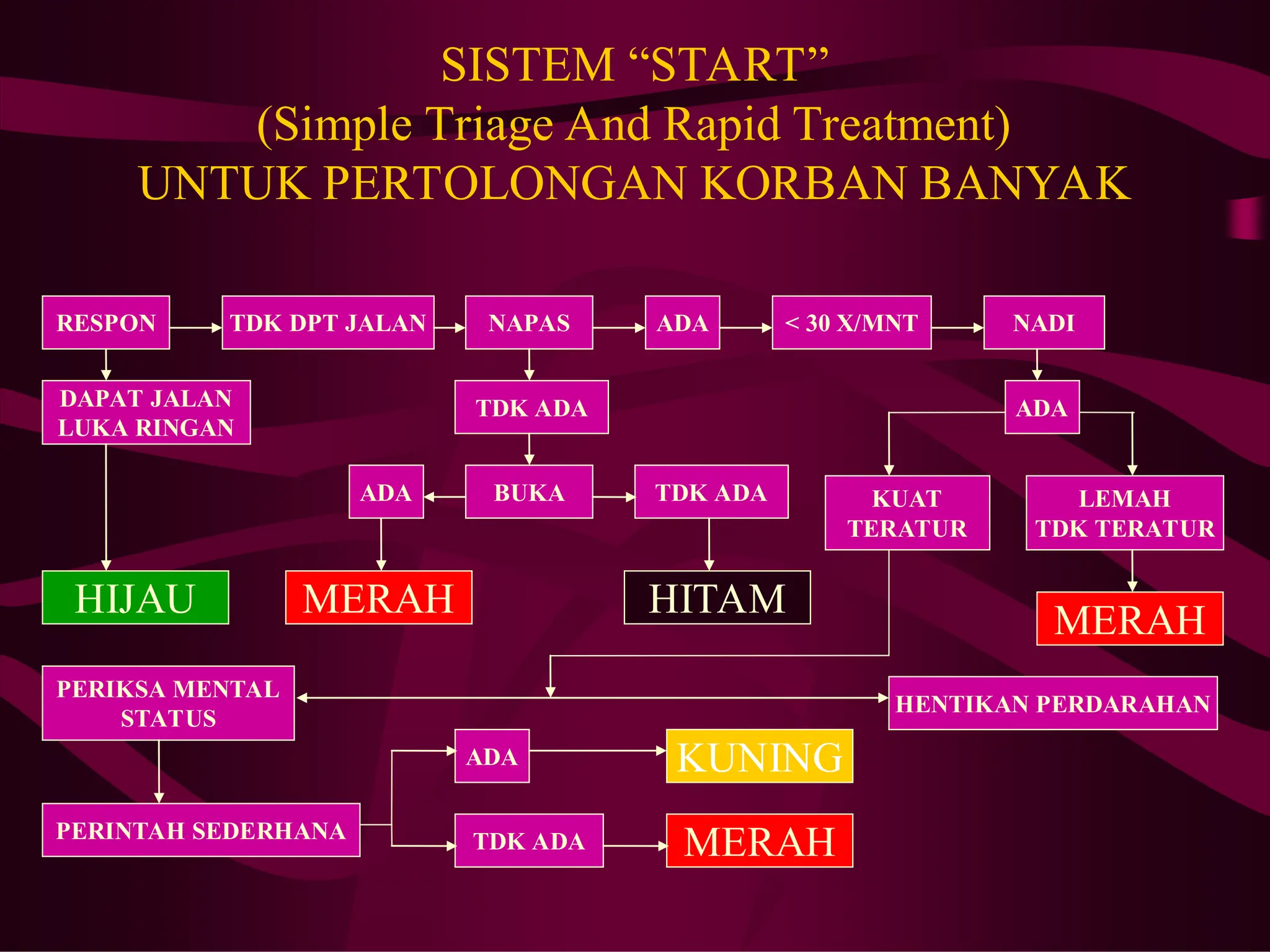 PERTOLONGAN KORBAN BANYAK DAN INCIDENT COMMAND SYSTEM.ppt