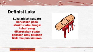 Pertolongan Pertama Pada Kecelakaan Kerja di Tempat Kerja PT. Mayora ...