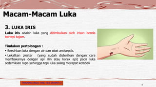 Pertolongan Pertama Pada Kecelakaan Kerja di Tempat Kerja PT. Mayora Jayanti 3.ppt