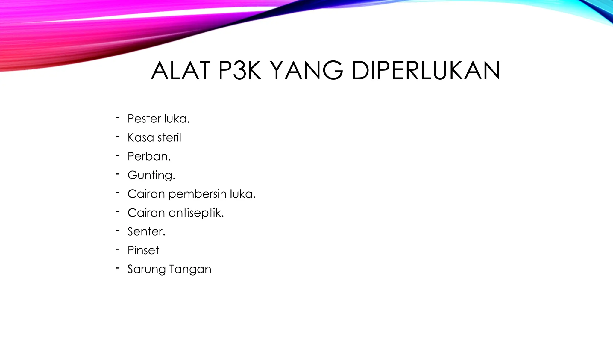 Pertolongan Pertama pada Kecelakaan (P3K).pptx