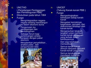 Pertubuhan bangsa bangsa bersatu2013 | PPT