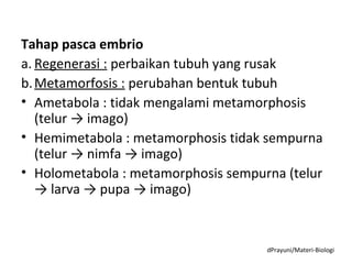 Pertumbuhan dan perkembangan | PPT
