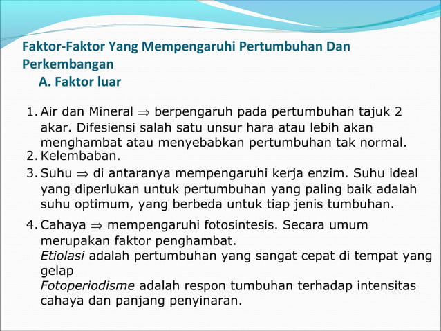 Pertumbuhan dan perkembangan | PPT