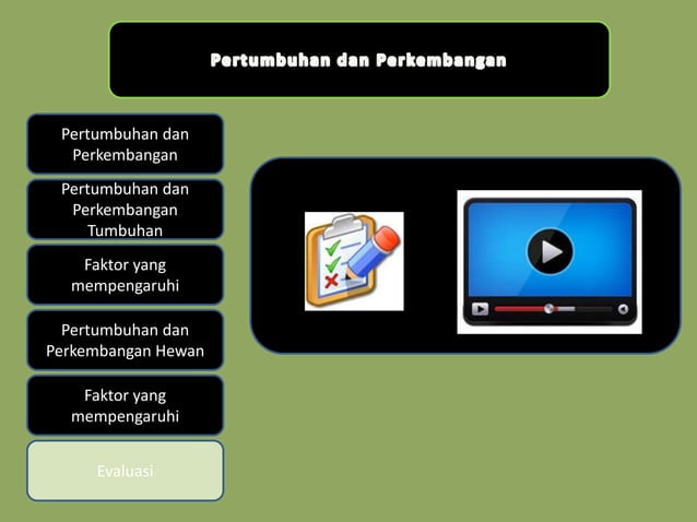 Pertumbuhan dan perkembangan | PPT