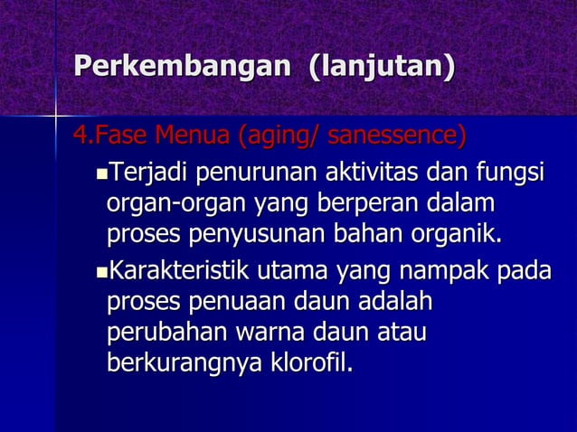 Biologi Bab: Pertumbuhan dan perkembangan | PPT