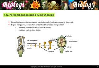 Pertumbuhan dan perkembangan pada tumbuhan | PPT