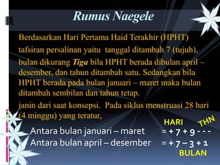 Pertumbuhan dan perkembangan hasil konsepsi | PPTX