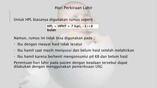 Pertumbuhan dan perkembangan hasil konsepsi | PPTX