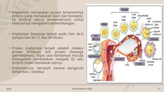 Pertumbuhan dan Perkembangan Janin normal | PPTX