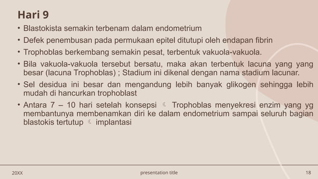 Pertumbuhan dan Perkembangan Janin normal | PPTX