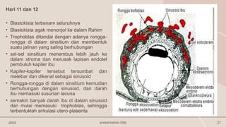 Pertumbuhan dan Perkembangan Janin normal | PPTX