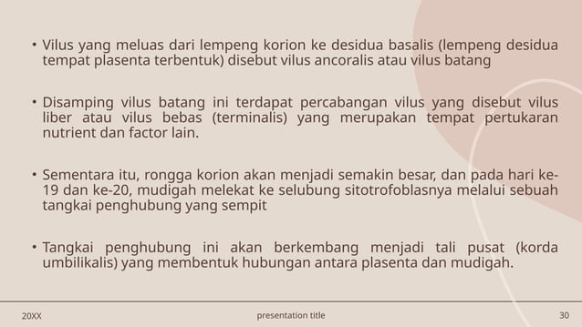 Pertumbuhan dan Perkembangan Janin normal | PPTX