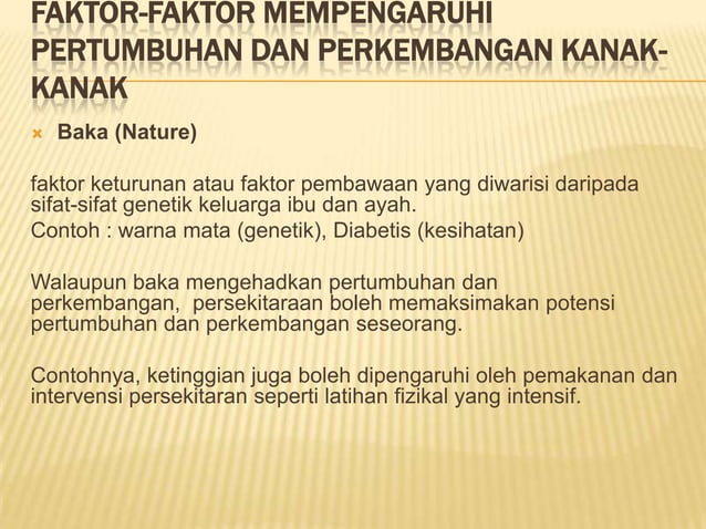 Tajuk 2 - Pertumbuhan dan perkembangan kanak-kanak | PPTX