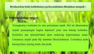 Pertumbuhan dan perkembangan pada tumbuhan | PPTX