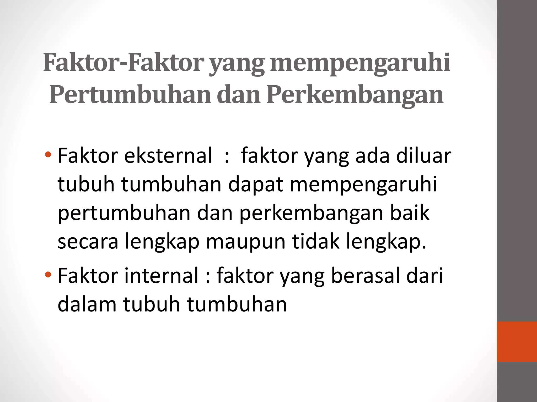 Pertumbuhan perkembangan | PPT