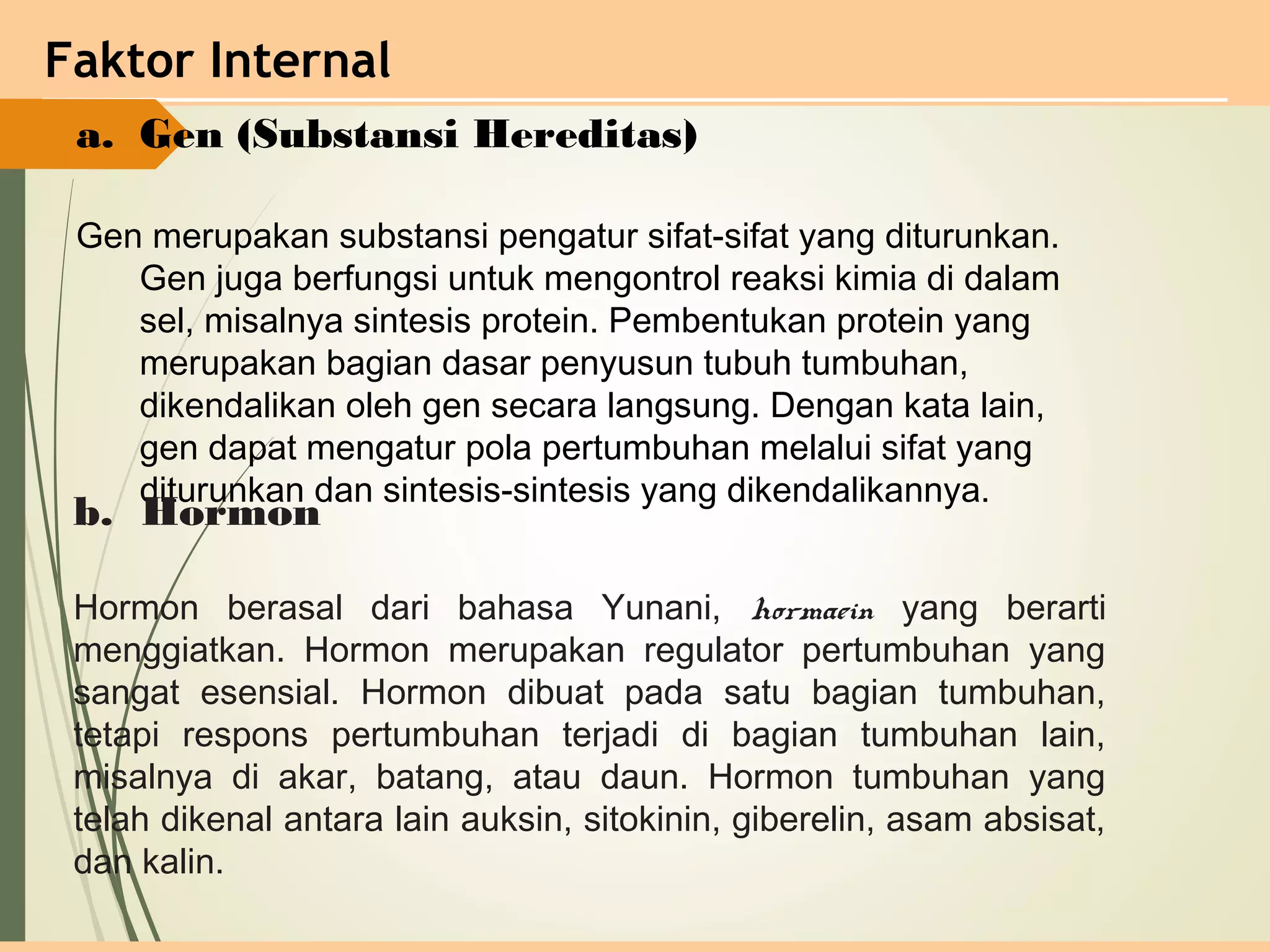 Pertumbuhan perkembangan tumbuhan | PPT