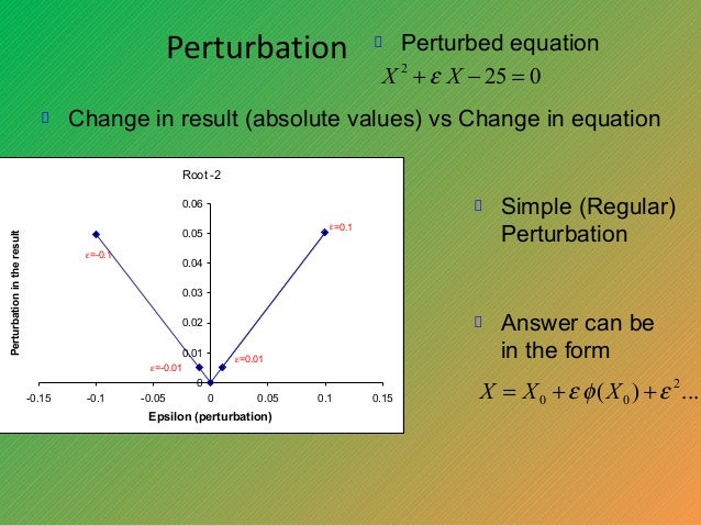 Perturbation