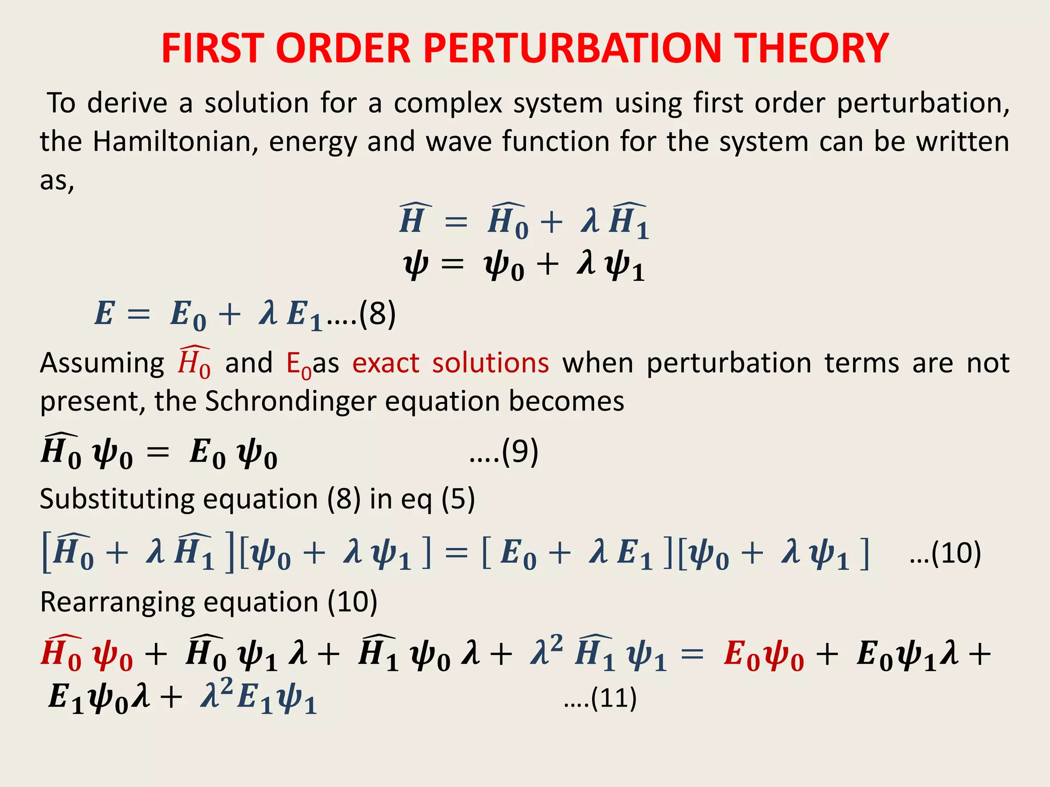 Perturbation | PPTX