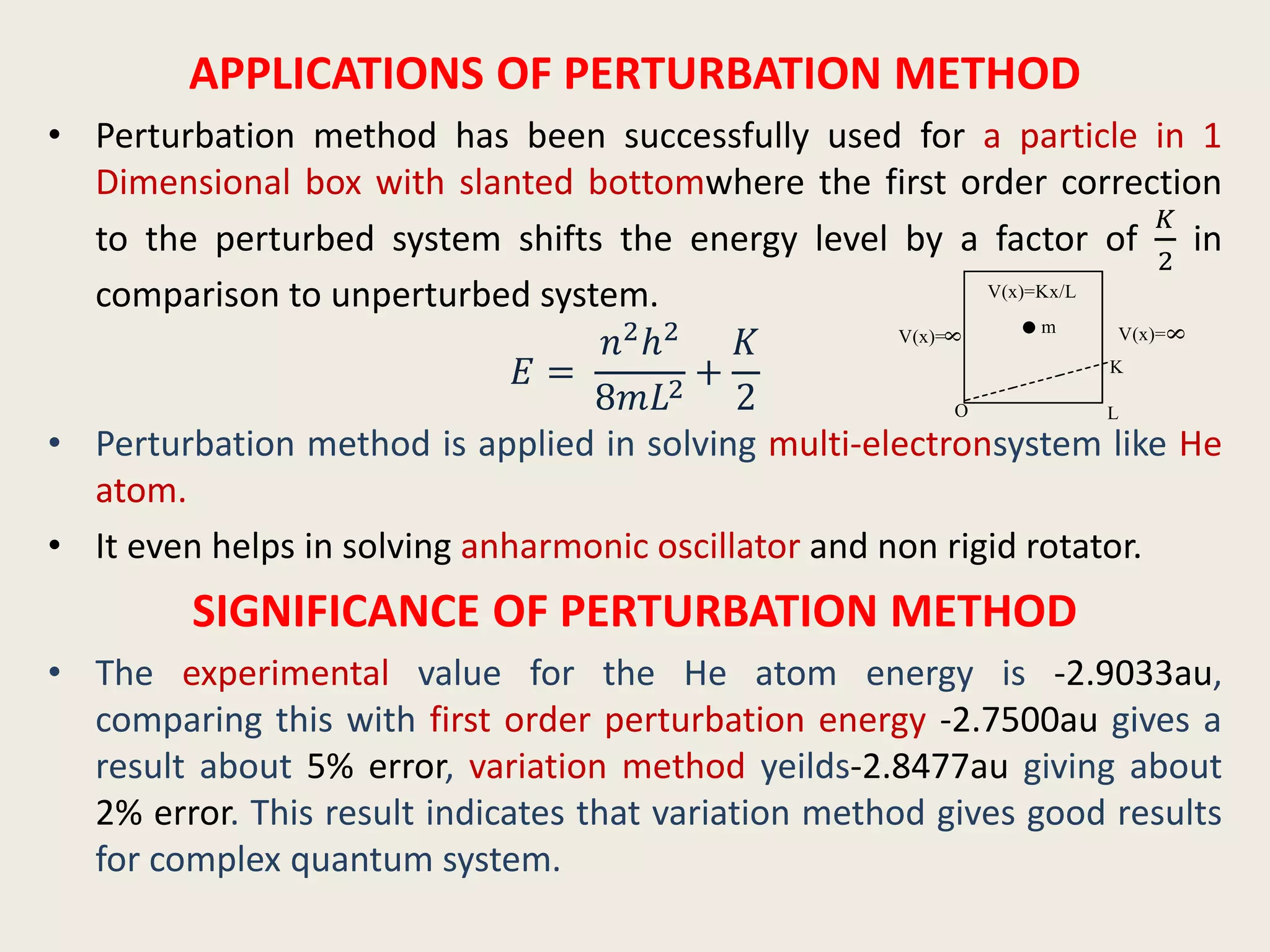 Perturbation | PPTX