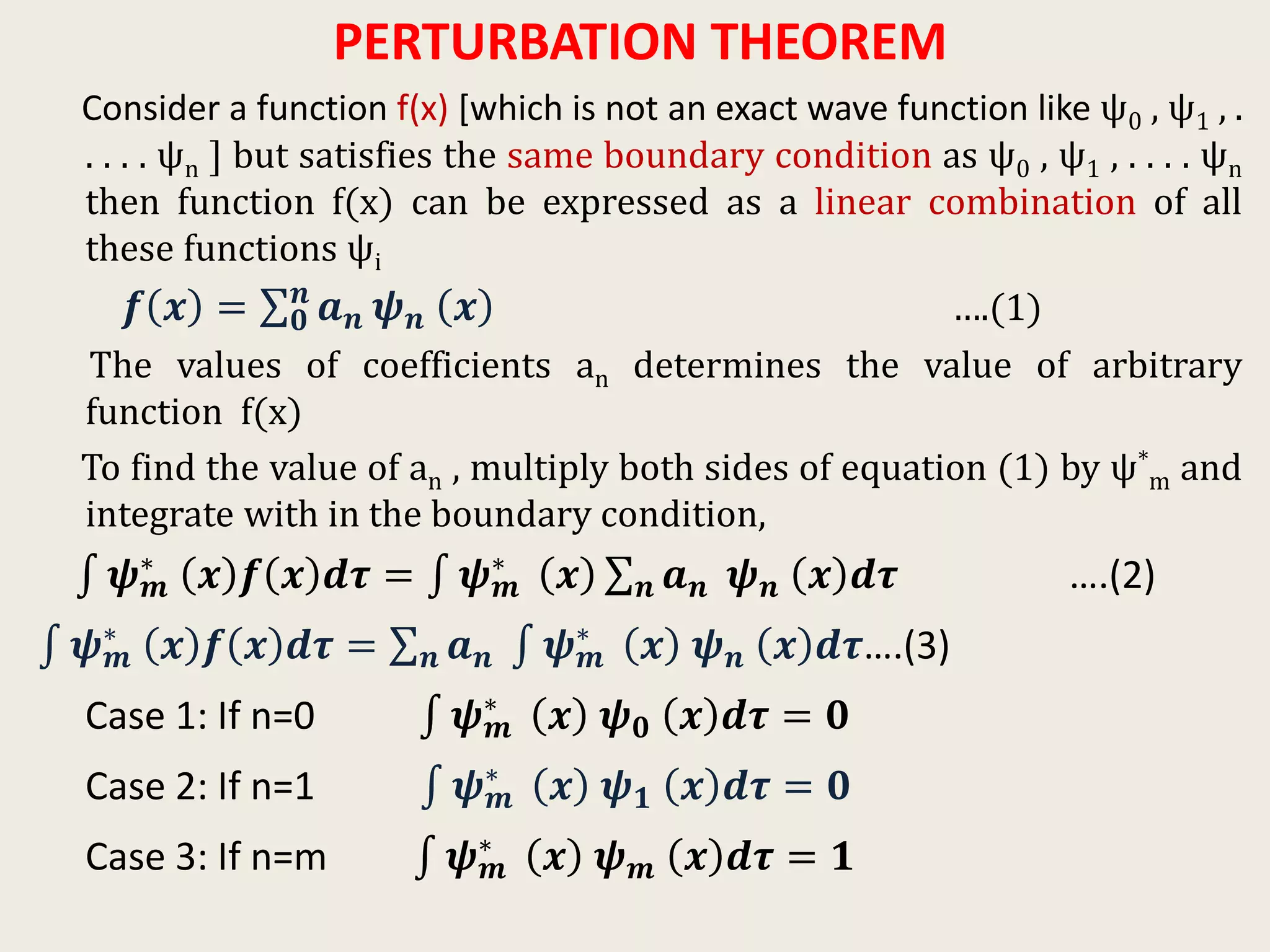 Perturbation | PPTX