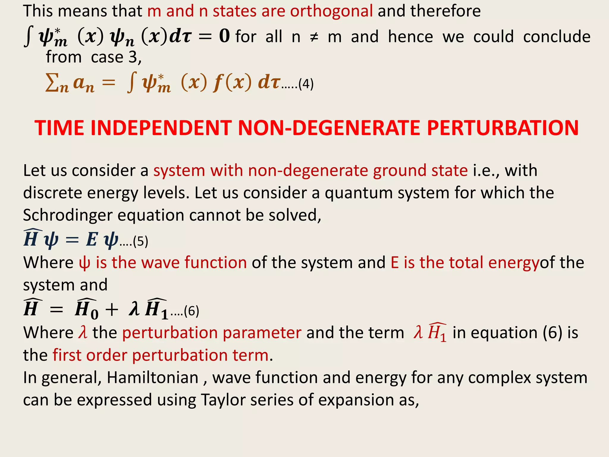 Perturbation | PPTX