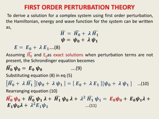 Perturbation | PPTX