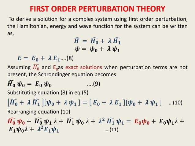 Perturbation | PPTX