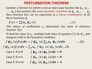 Perturbation | PPTX