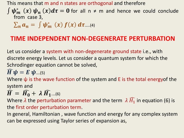 Perturbation | PPTX