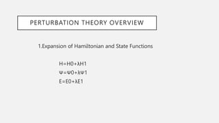 Perturbation theory byeushhdhehehhshdhe.pptx