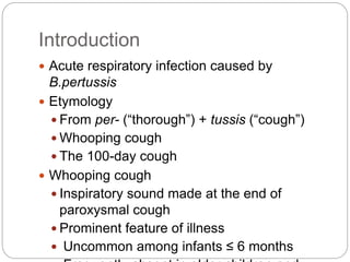 Pertusis | PPTX