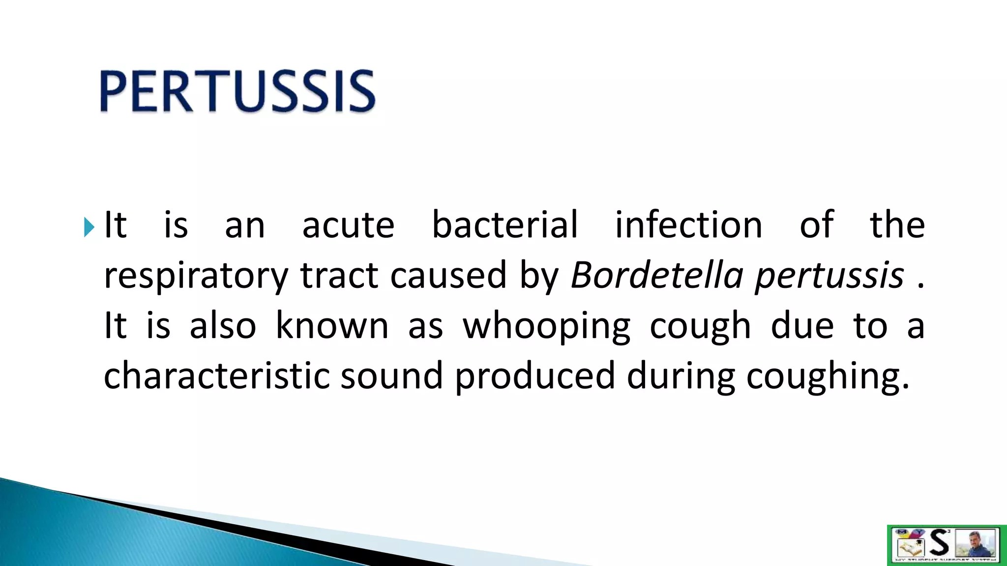 Pertusis in english | PPTX