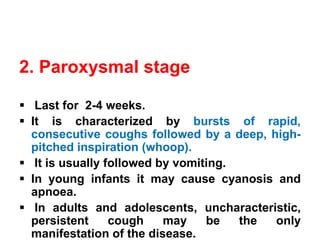 Pertusis ( Whooping Cough) | PDF
