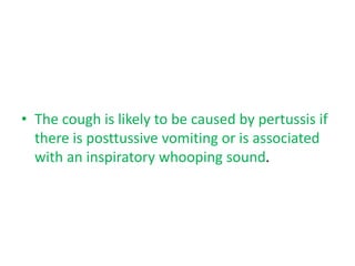 Pertusses associated cough | PPTX
