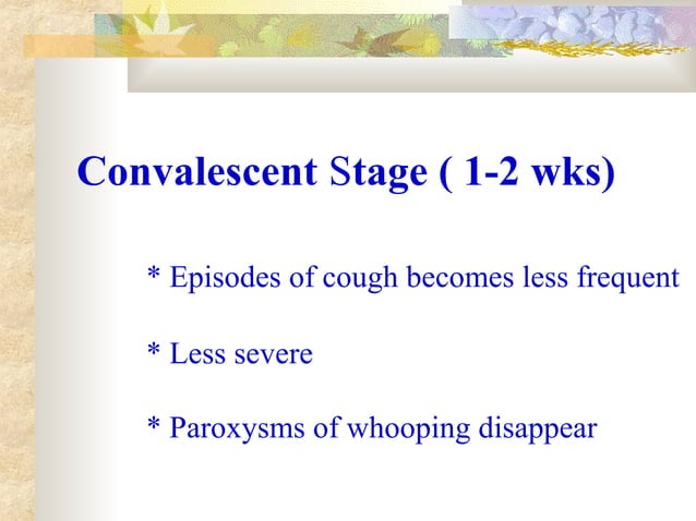 Pertussis | PPT | Infectious Diseases | Diseases and Conditions